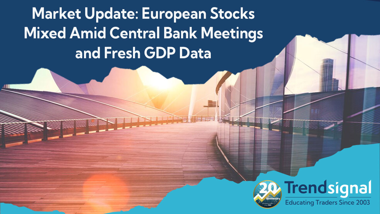 Market Update: European Stocks Mixed Amid Central Bank Meeti